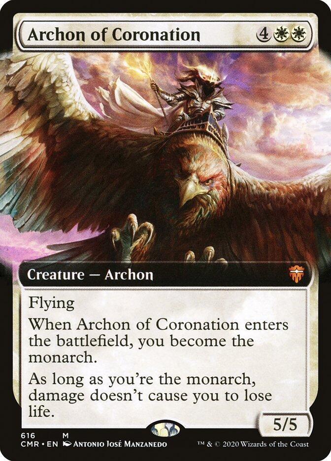 Archon of Coronation (Extended Art) Commander Legends Regular for sale ...