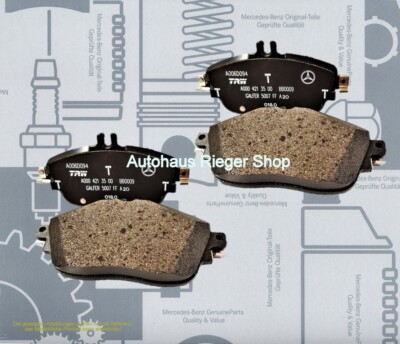 Mercedes-Benz Bremsbeläge Satz Hinterachse E-Klasse W213, A0004209203 ...