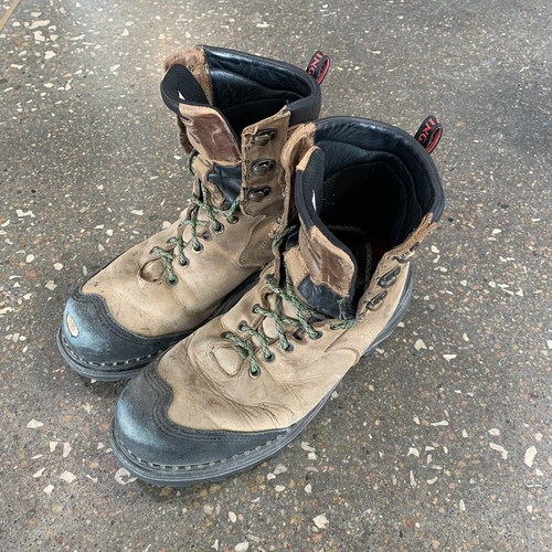 Red Wing Boots Men 9.5D 4443 Burnside 8” Waterproof Safety Leather Made ...