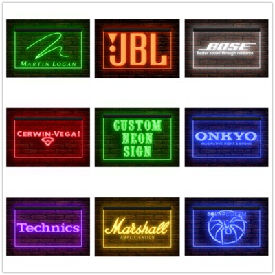 270103 Audio Studio Shop Home Theater Personalized Custom Neon Sign ...