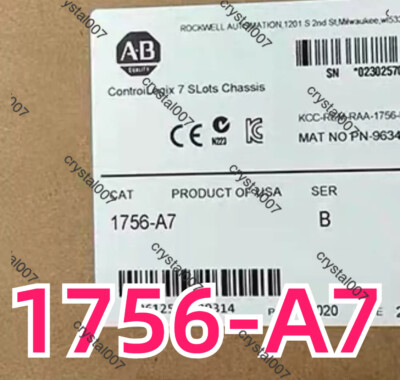 Allen-Bradley 1756-A7 ControlLogix 7 Slots Chassis AB 1756A7 1756 A7 | eBay