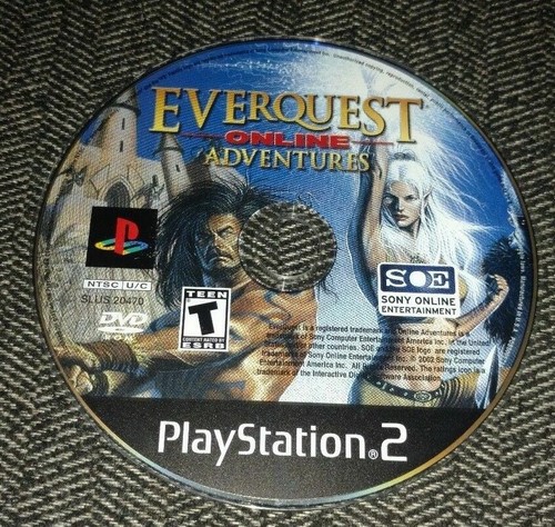 EVERQUEST ONLINE ADVENTURES - PS2 - GAME DISC ONLY - FREE S/H - (C8) | eBay