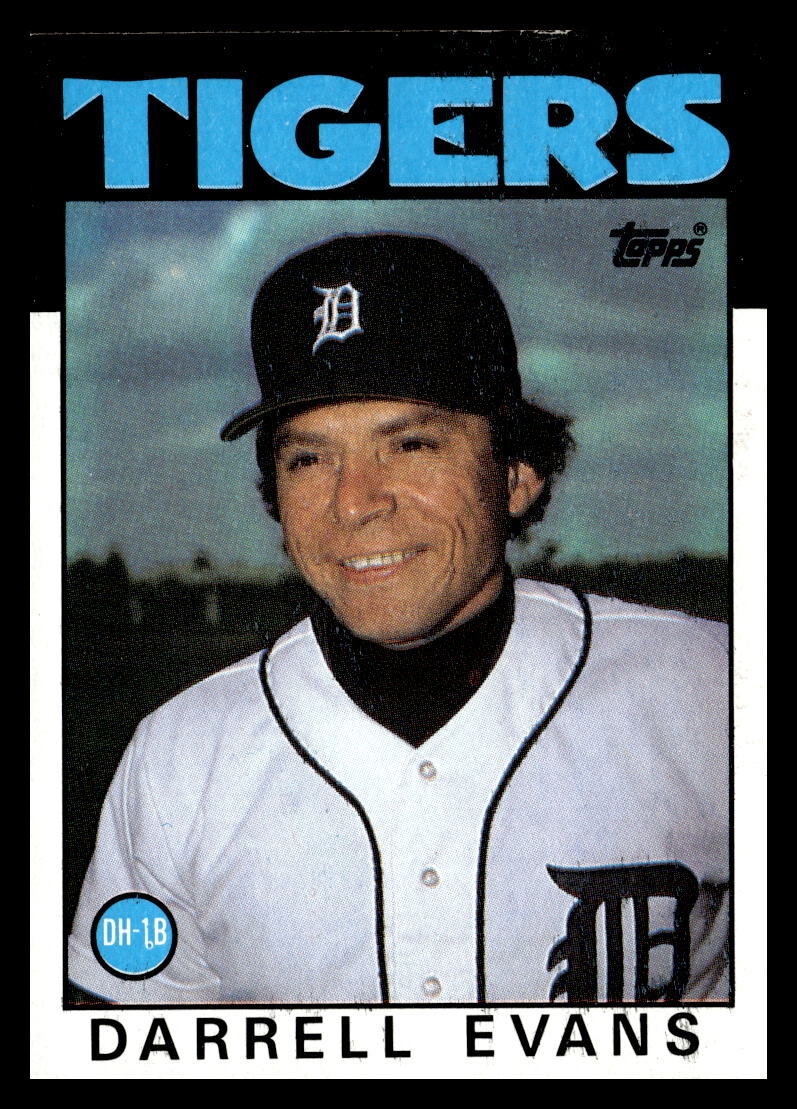 1986 Topps #515 Darrell Evans Detroit Tigers Baseball Card | eBay