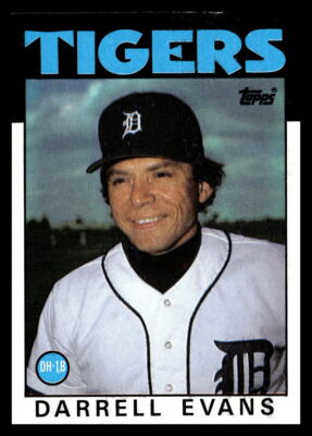1986 Topps #515 Darrell Evans Detroit Tigers Baseball Card | eBay