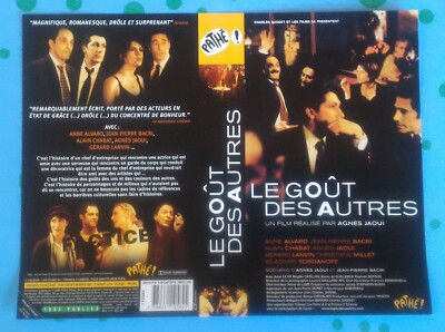 JAQUETTE VHS - PATHE/FOX VIDEO - LE GOUT DES AUTRES (2000) ** | eBay