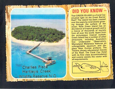 E5133 Australia Q Charlie Place Green Is Did You Know MV postcard ...