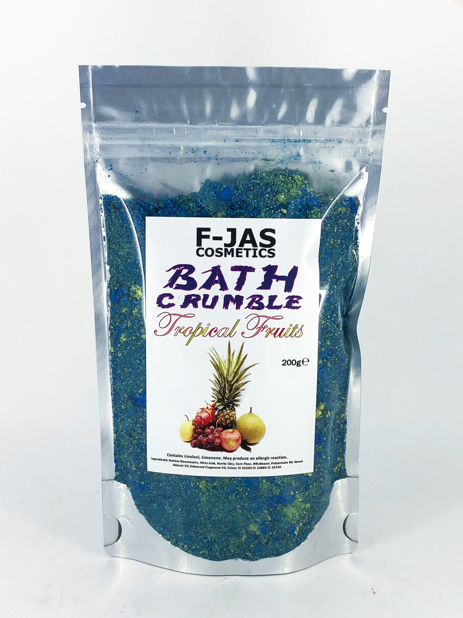 Tropical Fruits Bath Crumble / Fairy Dust 200g | eBay