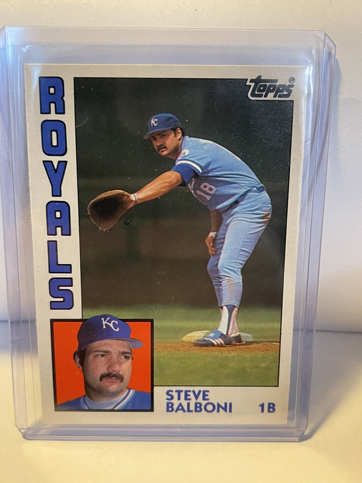 1984 Topps Traded - #6T Steve Balboni - Kansas City Royals | eBay