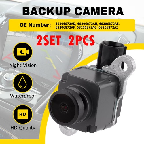 2PC Rear View Backup Camera For Dodge Durango 2014 2015 2016 2017 2018 ...