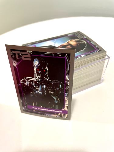 T2 Terminator 2 Judgment Day COMPLETE 140 Trading Card Set 1991 Impel ...