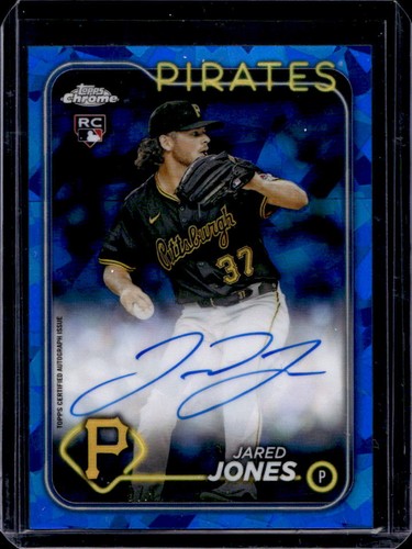 2024 Topps Chrome Update Sapphire Jared Jones Auto Rookie RC #/199 | eBay