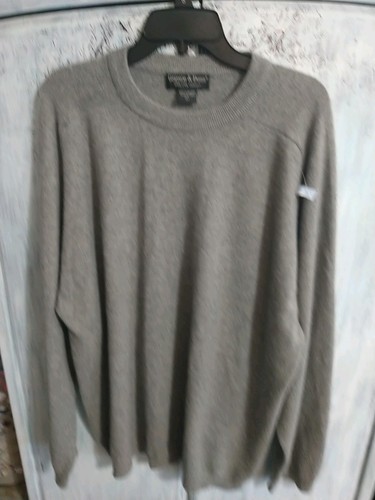 Grayson & Dunn 100% Two-ply Cashmere Ladies Gray Long Sleeve Large | eBay