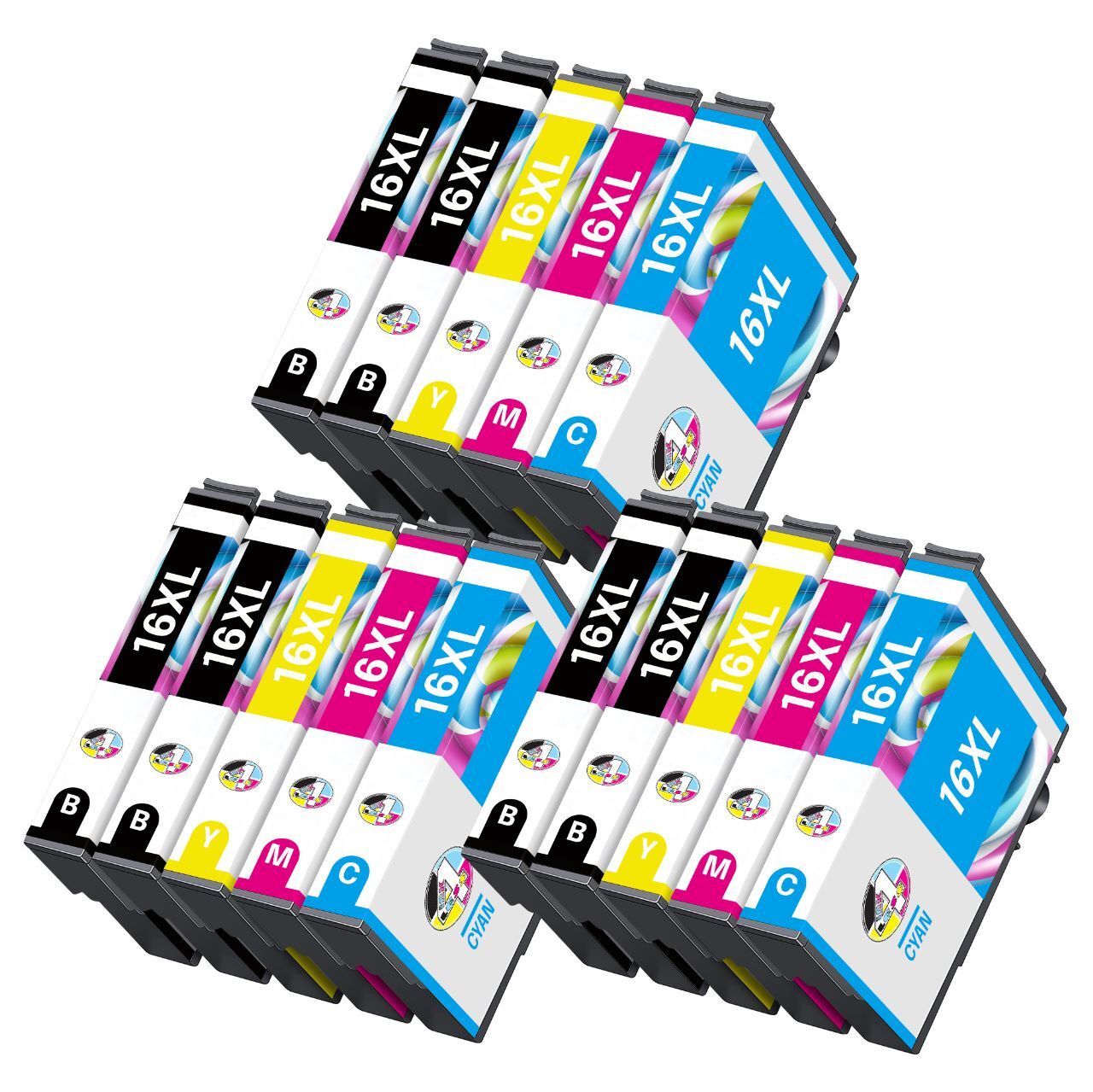 Ink Cartridges for Epson Workforce WF-2520NF WF-2630WF WF-2750DWF WF ...