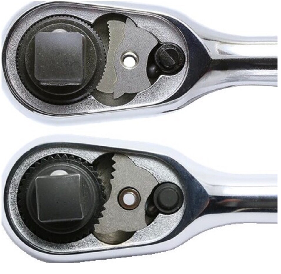 KOKEN #3725ZB-280-72T - 3/8" SQR.DR. RATCHET 72T L. 280MM QUICK RELEASE ...