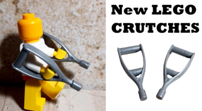 New LEGO Medical Equipment Summer Accident Gear Lot of 2 Crutches ...