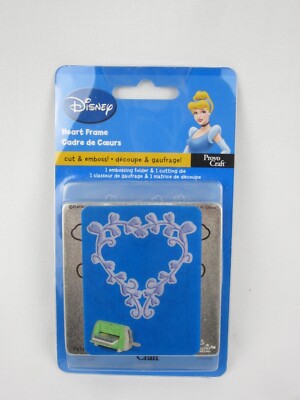 Disney Heart Frame #37-1719 Cutting Die and Embossing Folder for ...