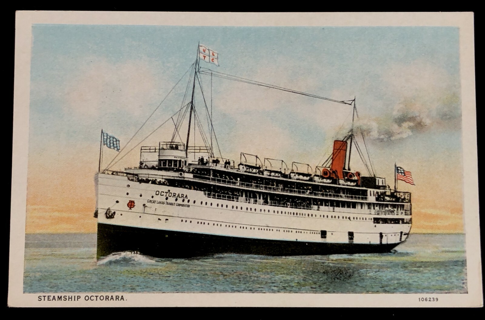 Great Lakes STEAMSHIP OCTORARA - Great Lakes Transit Company | eBay