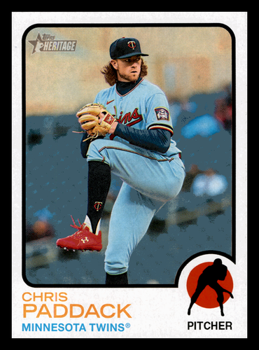 Chris Paddack 2022 Topps Heritage High Number #583 Centered Mint | eBay