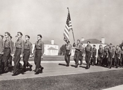 Texas Laredo Army Airfield AFB Military Parade old Photo & negative ...