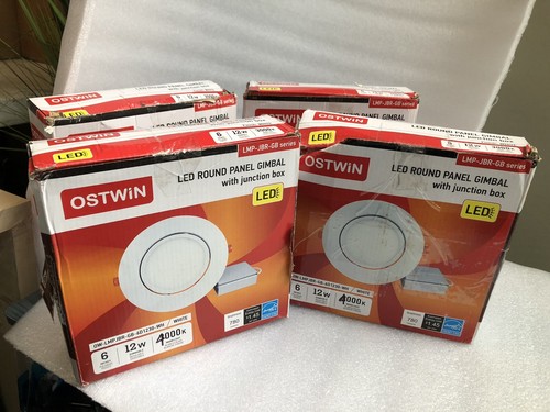 LOT OF 4X OSTWIN 6 Inch Canless LED Recessed Ceiling Light | eBay