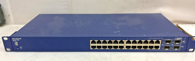 NetGear GS724TS ProSafe 24-Port Gigabit Stackable Smart Ethernet ...