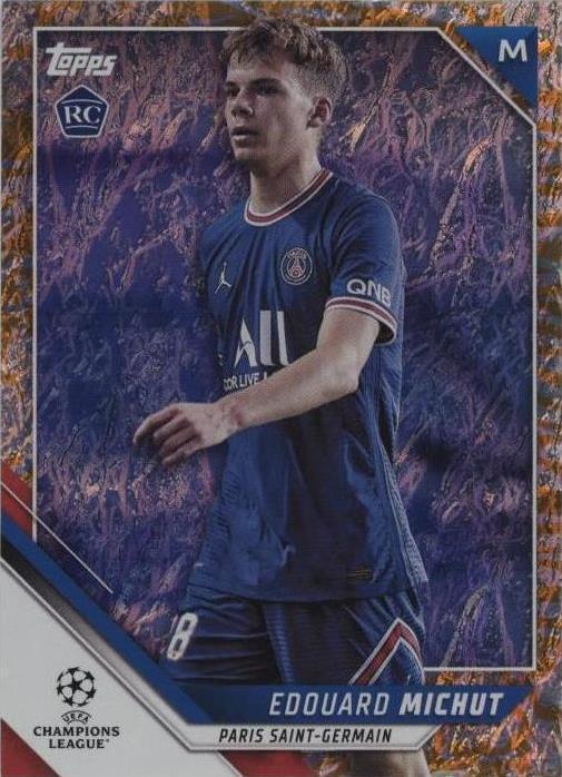 2021-22 Topps Uefa Champions League Jade Edition - Edouard Michut #189 ...