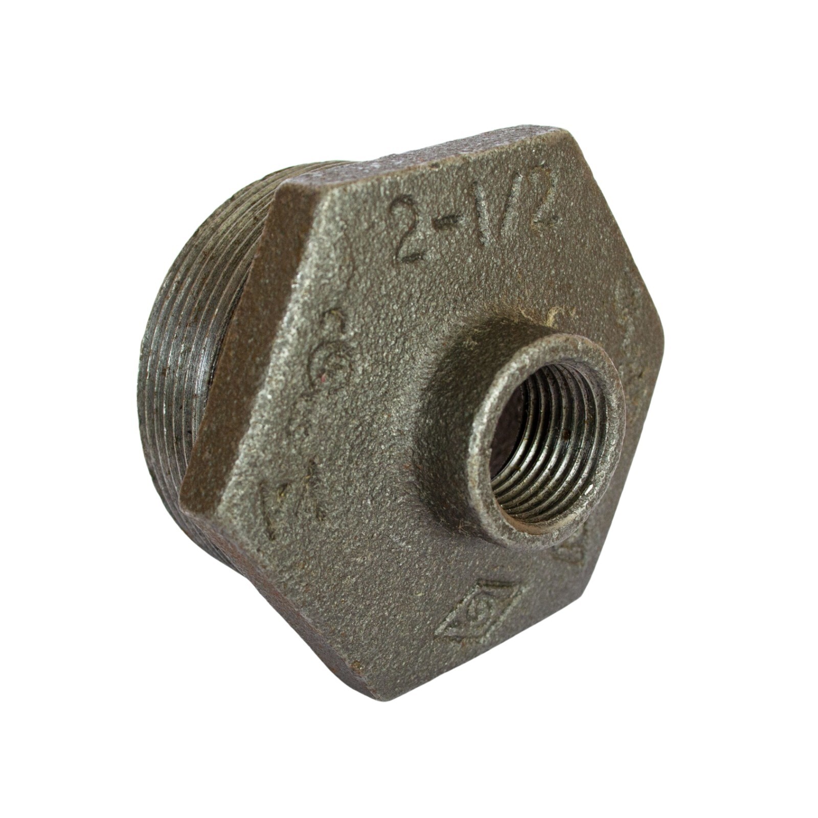 Cast Iron Radiator - Reducing Bush 2" - 1/2" BSP RIGHT HAND THREAD | eBay