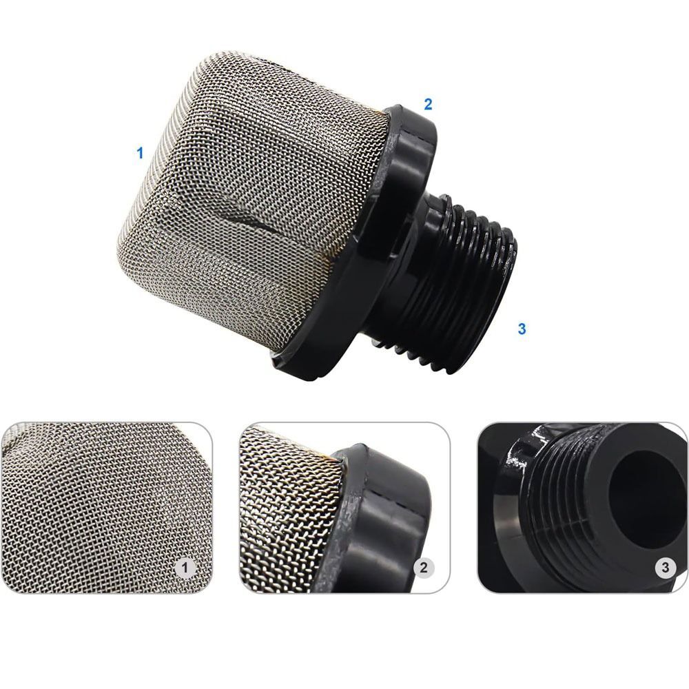 Fine Mesh Filter Screen Inlet Suction For Airless Paint Sprayer | eBay ...