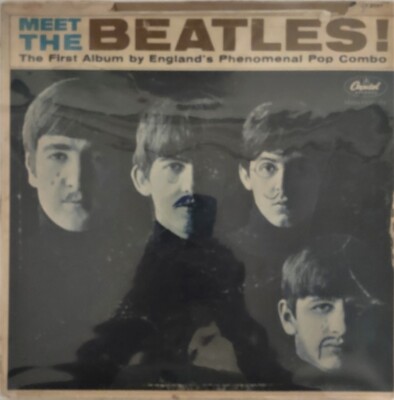 Meet The Beatles T 2047 Mono Capitol Rainbow Label | eBay