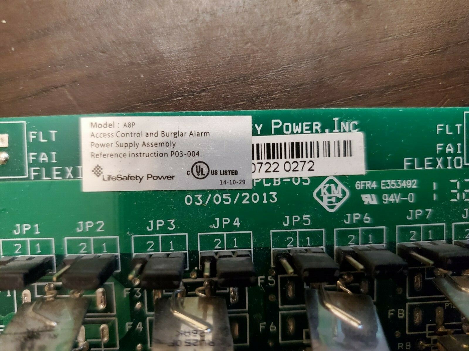 LifeSafety Power Distribution module A8P & KEYSCAN Relay Board OCB8 | eBay