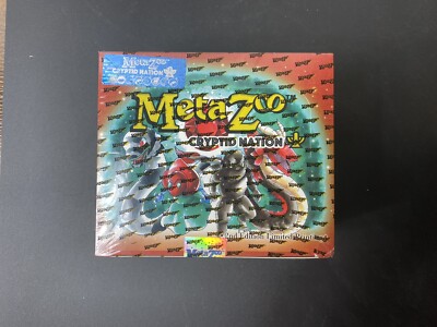 MetaZoo Cryptid Nation 2nd Edition Booster Box Blue Sticker Exclusive ...