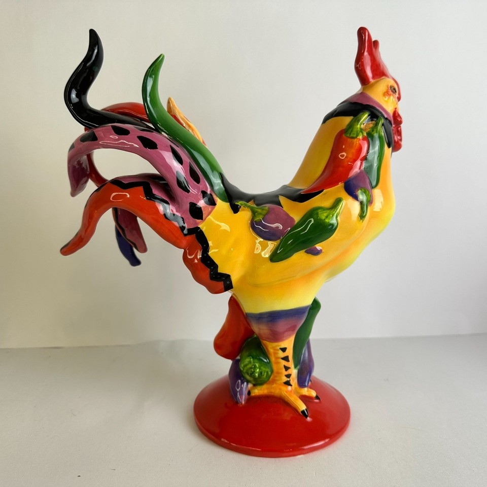 Westland Giftware Poultry In Motion Rooster Figurine Hot Wings | eBay