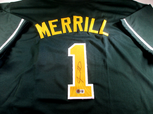 Jackson Merrill / Autographed 2023 Futures Game Custom Baseball Jersey ...