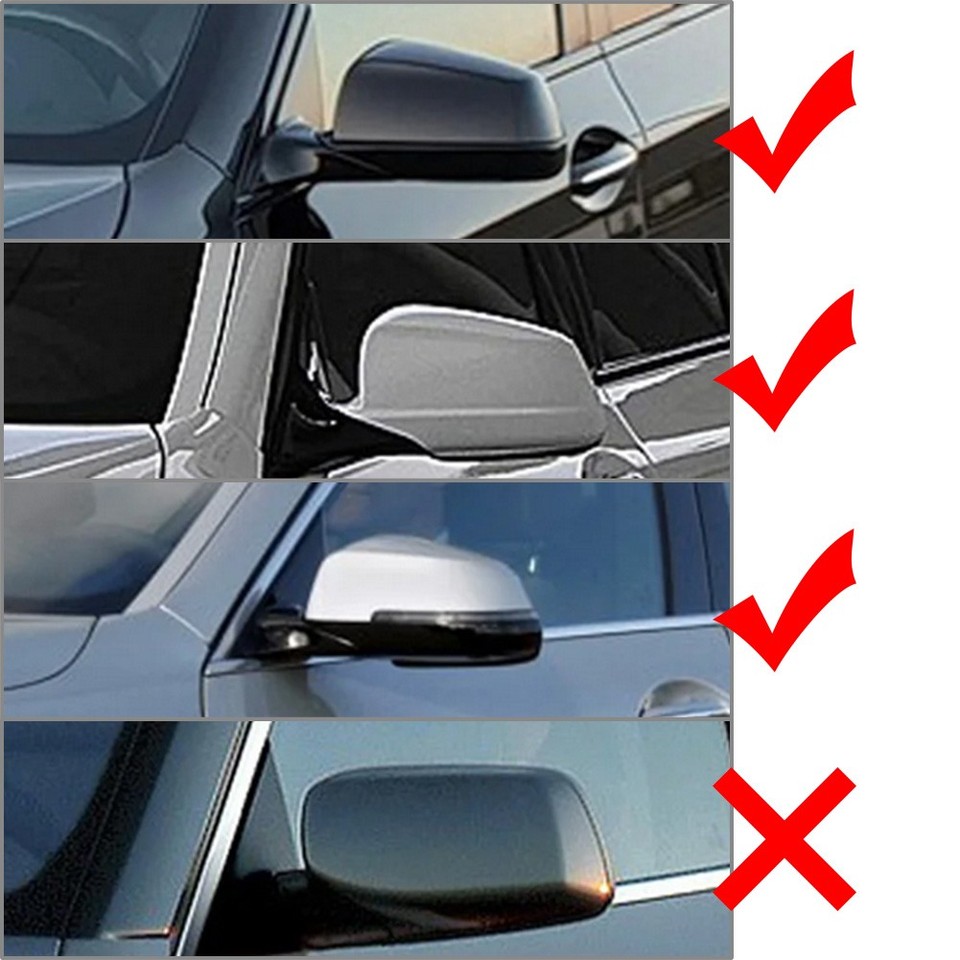 2PCS Side Mirror Rearview Mirror Glass For BMW F01 F10 F06 F20 F21 F30 ...