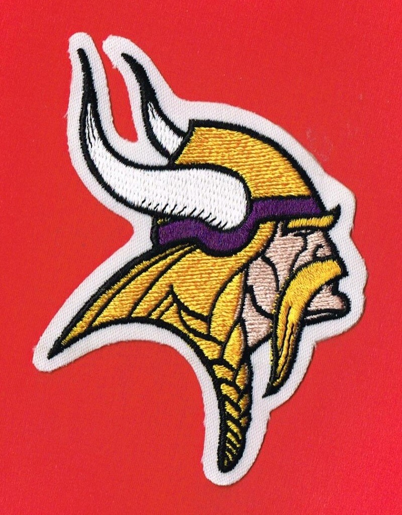 MINNESOTA VIKINGS EMBROIDERED NFL TEAM PATCH | eBay