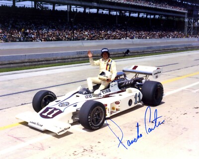 PANCHO CARTER AUTOGRAPHED 1975 INDY 500 8 X 10 PHOTO | eBay