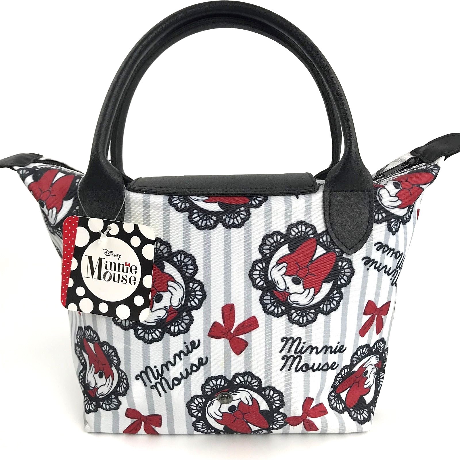 AUTHENTIC DISNEY MICKEY MOUSE MINNIE MOUSE Handbag Purse Shopper Bag ...