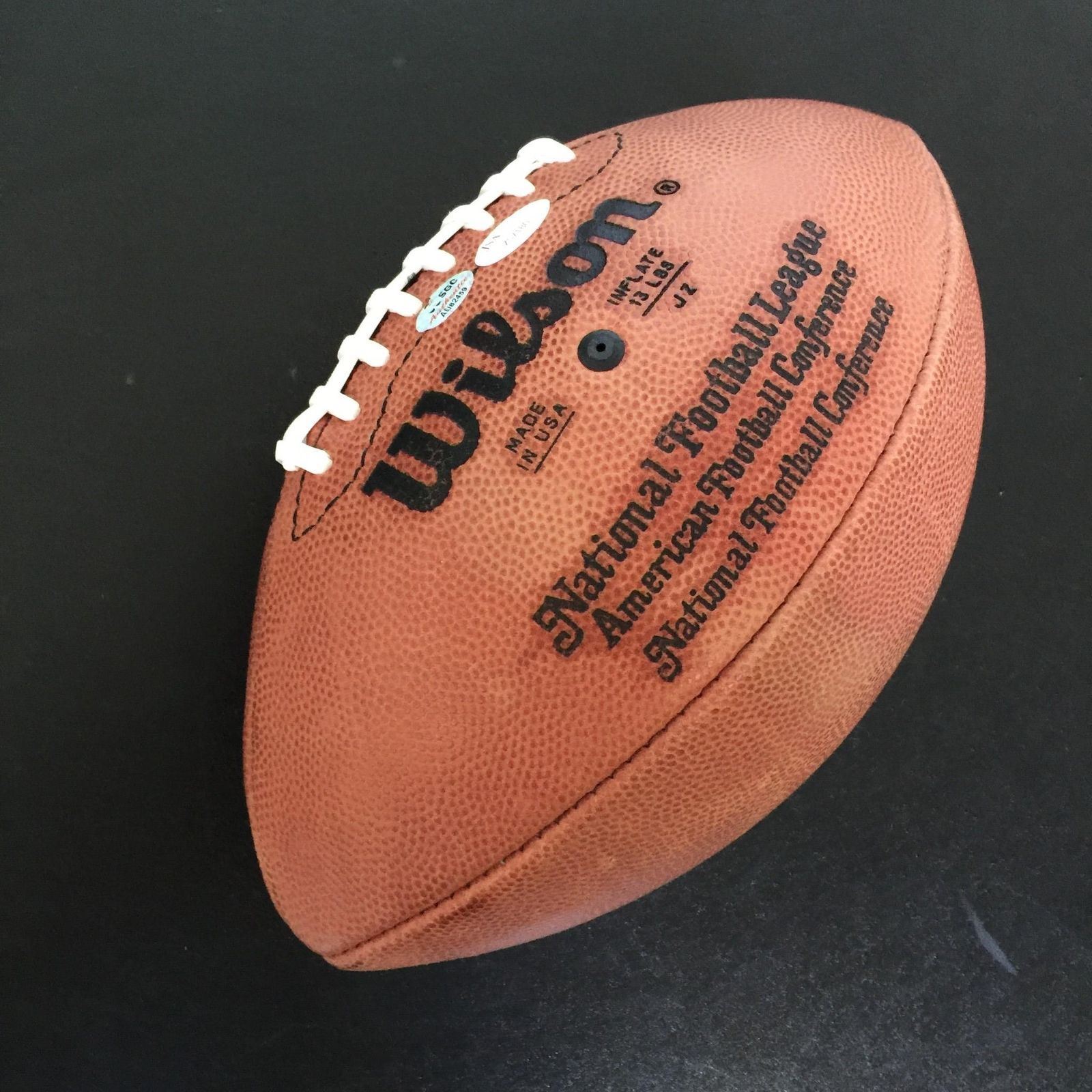 Rare Red Grange Signed Autographed Authentic Wilson NFL Football With ...