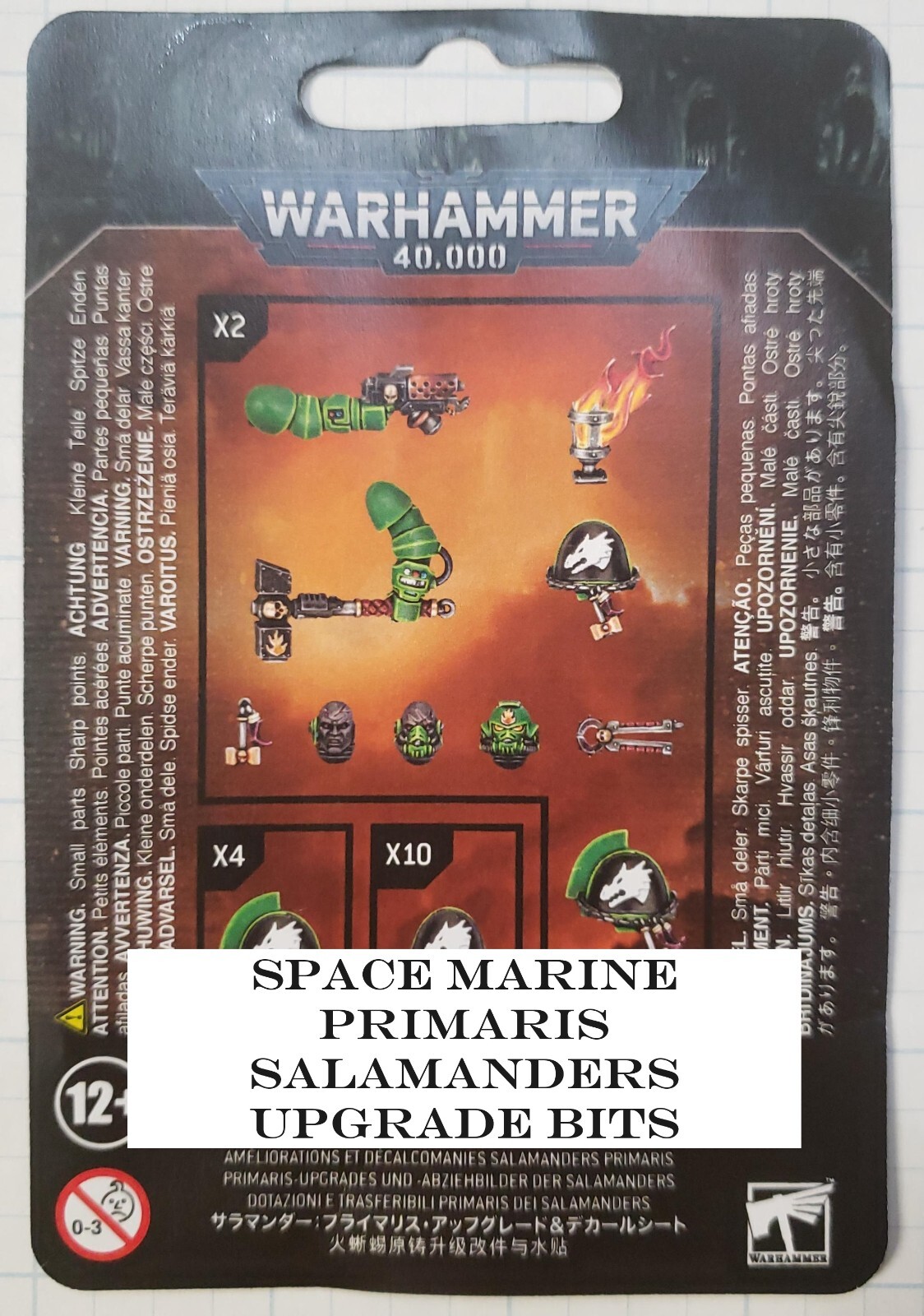 Warhammer 40k Salamanders Primaris Upgrade BITS BITZ Multi Listing | eBay