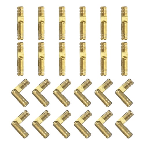 Invisible Brass Barrel Hinges, 40pcs 5x25mm Brass Concealed Small ...