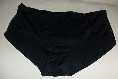 NWT WOMENS COCO REEF PLUS Perfection Fit BLACK HI WAIST SWIM BOTTOM ...