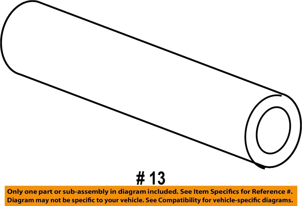 GM OEM 10-16 Express 2500 Turbocharger Components-Lwr Return Hose ...