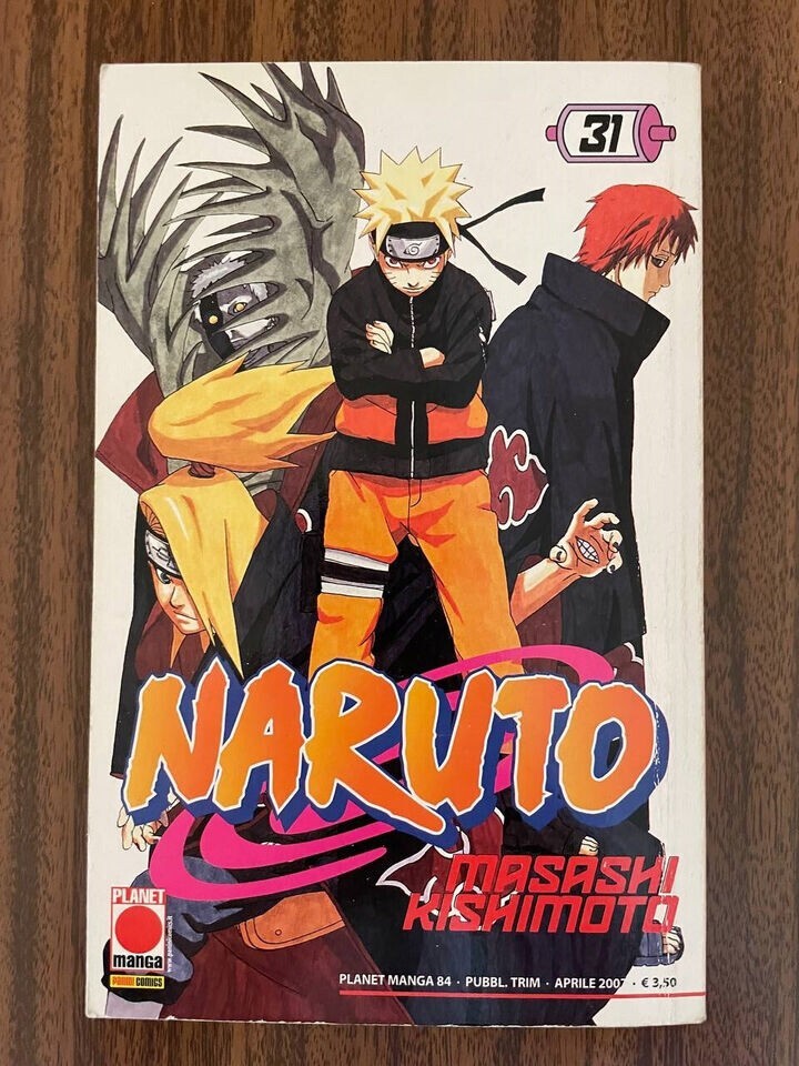 NARUTO PRIMA STAMPA SERIE NERA n. 31 PRIMA EDIZIONE panini planet manga italiano | eBay