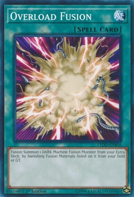 Overload Fusion - LEDD-ENB16 - Common - 1st Edition NM YuGiOh ...