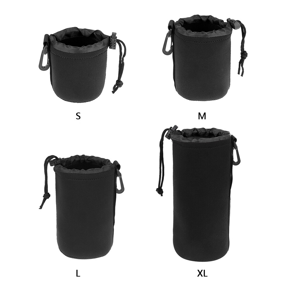DSLR Camera Lens Pouch SLR Lens Shockproof Soft Protective Cases for ...