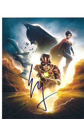 EZRA MILLER SIGNED 8X10 PHOTO THE FLASH AUTHENTIC AUTOGRAPH | eBay