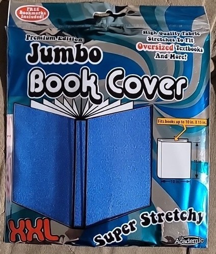 Jumbo Book Covers XXL Super Stretchy Premium Edition Blue 725150973973 ...