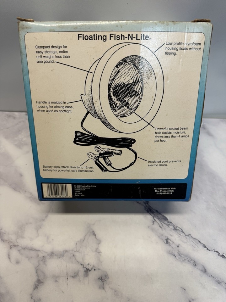 FLOATING FISH-N-LITE - NIGHTBLASTER OPTRONICS Fishing Light Fish ...