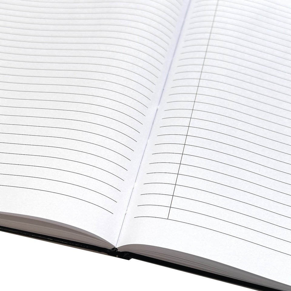 Hardback Notebook Lined Pages Office School Hardcover Writing Journal ...