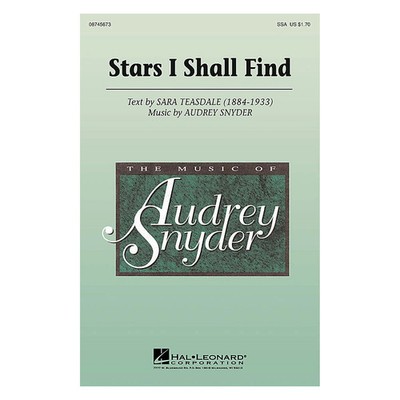 Hal Leonard Stars I Shall Find SSA composed by Audrey Snyder | eBay